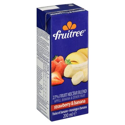 Fruitree Nectar Juice Strawberry & Banana 200ml | PnP