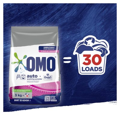 Omo Auto With Comfort Freshness Washing Powder 3kg | Smart Price ...
