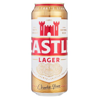 Castle Lite Premium Lager Beer 500ml | PnP