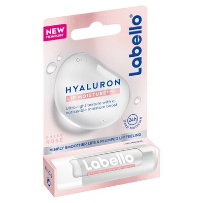 Labello Hyaluron Lip Moisture Plus Rose 5.2g | PnP