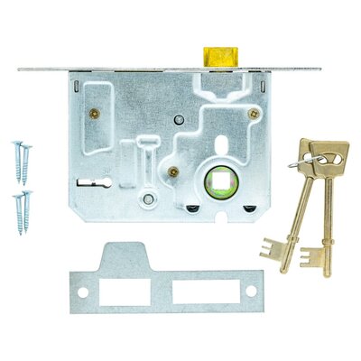 Fort Knox 2-Lever Steel Chrome Plated Handles Lockset | PnP