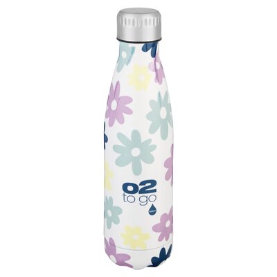 O2 Stainless Steel Bottle Double Wall Printed 750ml | Smart Price ...