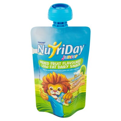 Danone Nutriday Junior Mixed Fruit Dairy Snack Pouch 100g | PnP