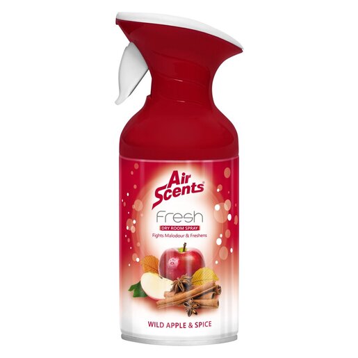 Airscents Wild Apples & Spice Fresh Dry Room Spray 250ml | PnP