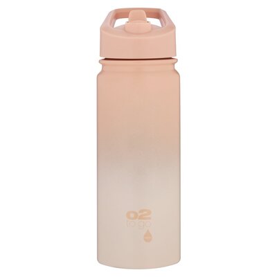 O2 Double Walled Stainless Steel Sipper Bottle 550ml | PnP