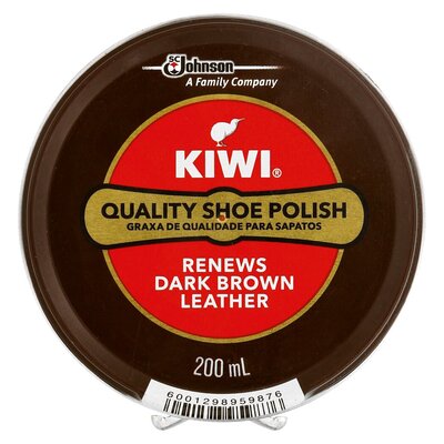 Kiwi Paste Shoe Polish Dark Brown 200ml | PnP