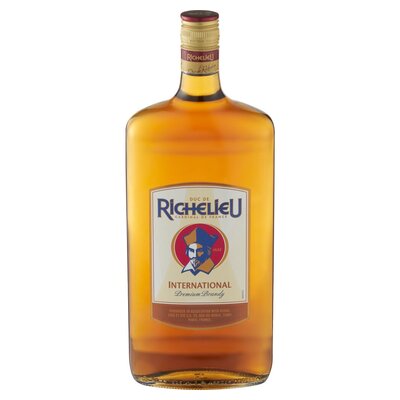 Richelieu Brandy Oval Bottle 1L x 12 | PnP