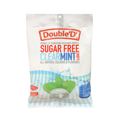 Double D Sugar Free Clear Mint Drops 70g | PnP