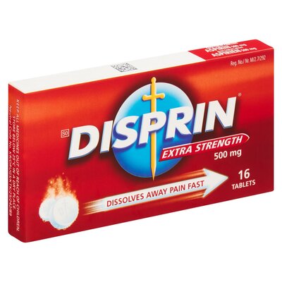 Disprin Pain Tablets Extra Strength 16 Pack | Smart Price Specials ...