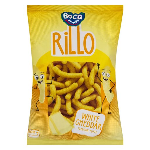 Boca Rillo White Cheddar Puffs 100g | PnP