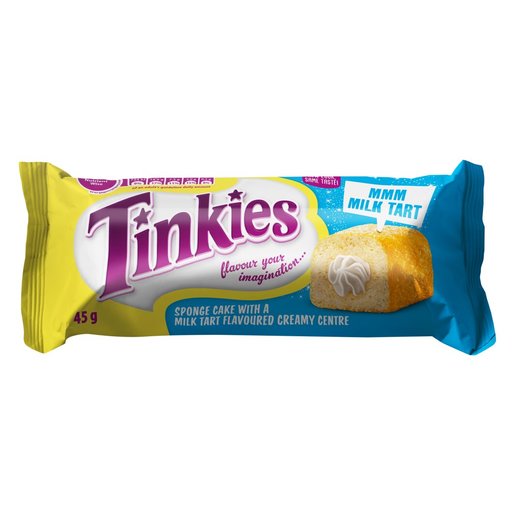 Tinkies Milk Tart Flavoured Creamy Sponge Cake 45g | PnP