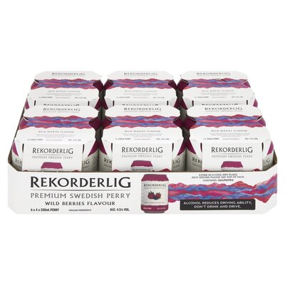 Rekorderlig Wild Berries Can 330ml 4 x 330ml | PnP