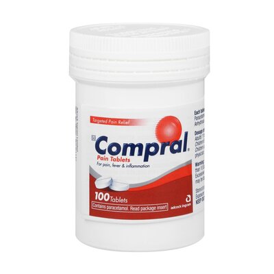 Compral Pain Relief Tablets 100 Pack | Smart Price Specials | PnP Home