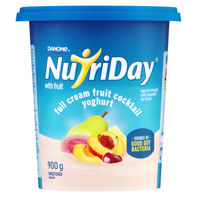 Danone Nutriday Full Cream Strawberry Yoghurt 900g | PnP