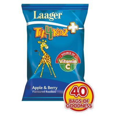 Laager Tea 4 Kidz Apple & Berr 40 Pack x 1152 | PnP