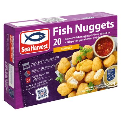 Sea Harvest Frozen Tempura Fish Nuggets 500g | PnP