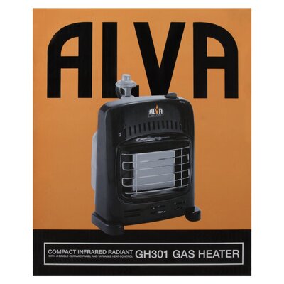 ALVA Single Panel Gas Heater | PnP