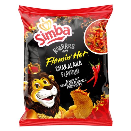 Simba Chips Flaming Hot Chakalaka 36g | PnP