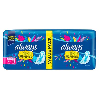Always Ultra Sanitary Pads Long 8 Pack | PnP