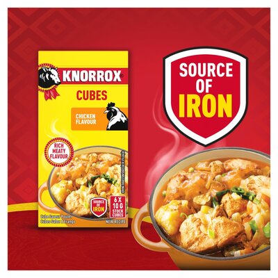 Knorrox Chicken Stock Cubes 6 x 10g | PnP