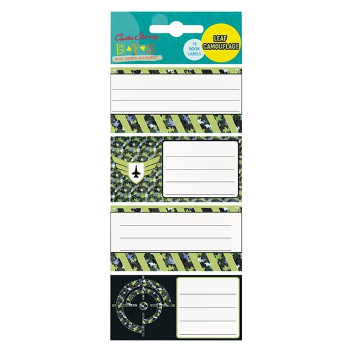 Creative Book Labels Camouflage 16 Pack | Smart Price Specials | PnP Home