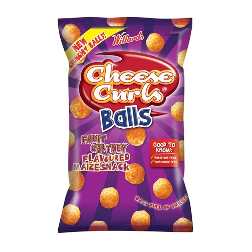 Willards Chips Chs Curls Ball Chut 100g | PnP