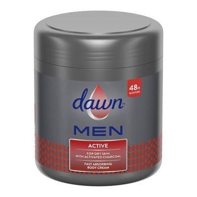 Dawn Men Active Fast Absorbing Body Cream 400ml | PnP