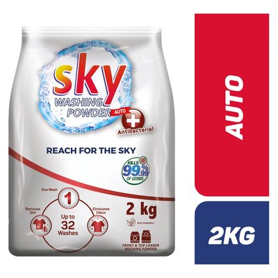 Sky Antibacterial Auto Washing Powder 2kg | PnP