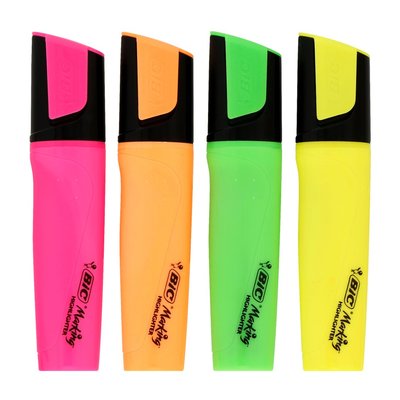BIC Highlighters in Wallet 4 Pack | Smart Price Specials | PnP Home