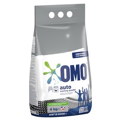 Omo Stain Removal Auto Washing Powder Detergent 4kg | Smart Price ...