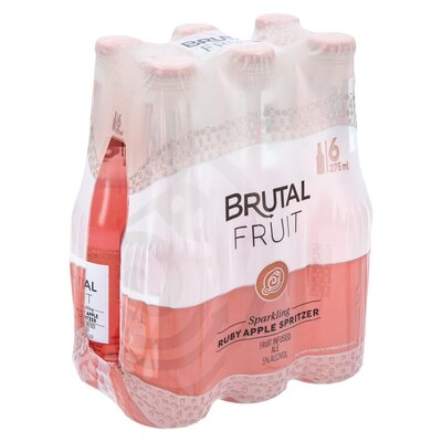 Brutal Fruit Ruby Apple Spritzer 6 x 275ml | PnP
