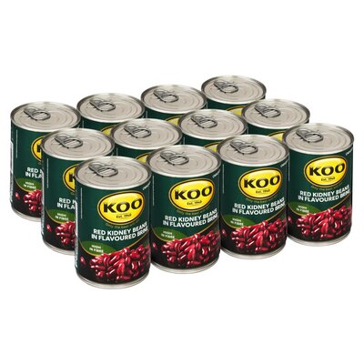 Koo Red Kidney Beans 410g x 12 | PnP