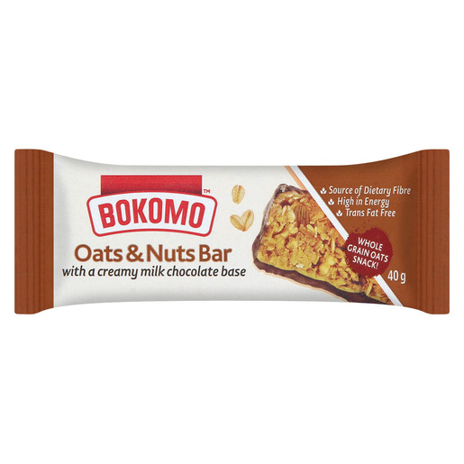 BOKOMO BARS NUTS & OATS 40GR | PnP