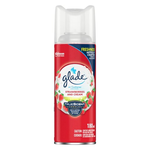 Glade Secrets Strawberry & Cream Air Freshener 180ml | PnP