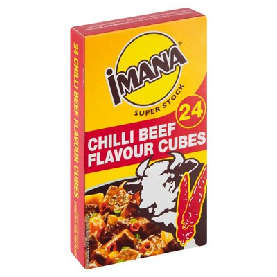 Imana Chilli Beef Stock Cubes 24 Pack | PnP