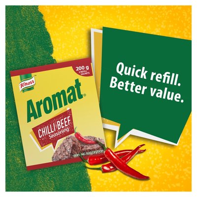 Knorr Aromat Chilli Beef Seasoning Trio Refill Pack 200g | PnP