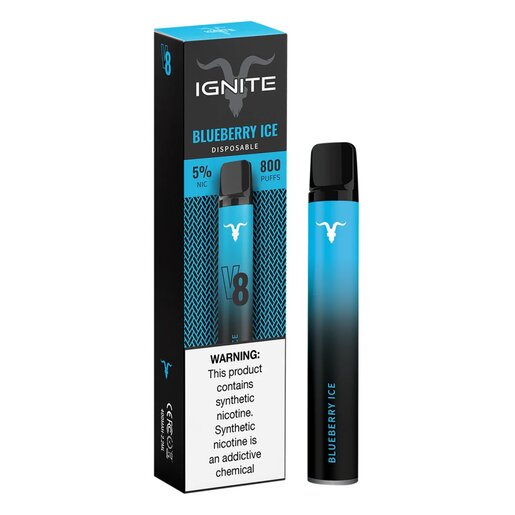 Ignite V6 Vape Pen 600 Puffs Blueberry Ice | PnP