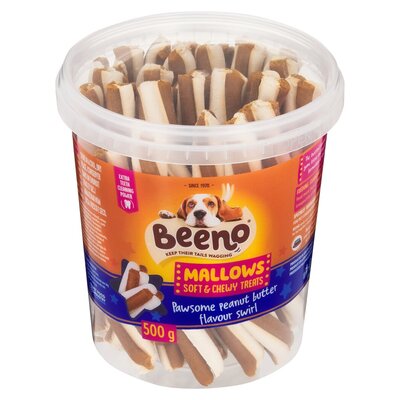 Beeno Mallows Peanut Butter Swirl 500g | PnP