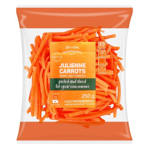 PnP Julienne Carrots 250g | PnP
