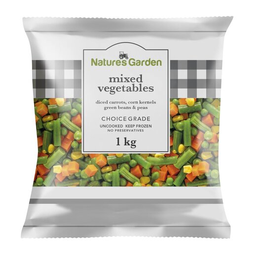 Natures Garden Mixed Vegetables 1kg | PnP