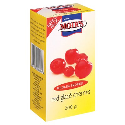 Moir's Whole & Broken Cherries 200g | PnP