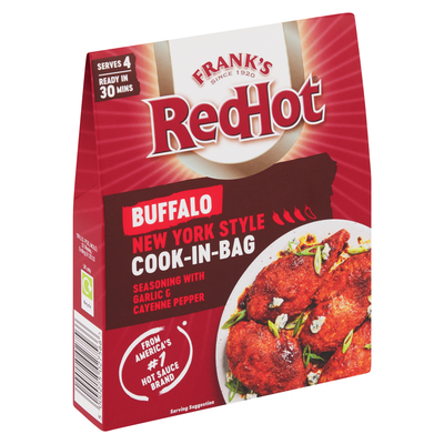 McCormick Frank's Red Hot Buffalo New York Style Cook In Bag 25g | PnP