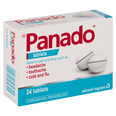 Panado Pain & Fever Tablets Blister 24 Pack | Smart Price Specials ...