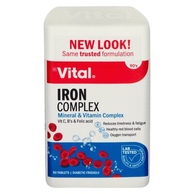 Vital Iron Tablets 90s | PnP