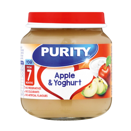 Purity Jar Apple & Yoghurt 125ml from 7 Months x 6 | PnP