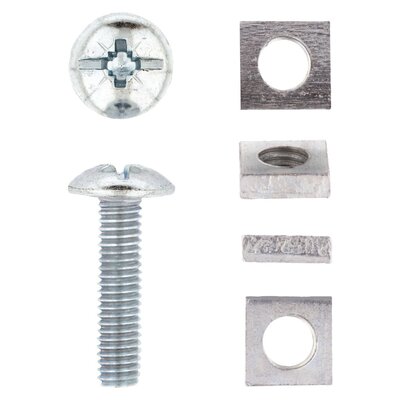 Eureka Gutter Bolt & Nut 6 x 25mm 8 Pack | PnP