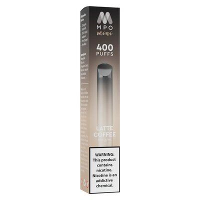 Mpo Mini Latte Coffee Dispoable Vape 400 Puffs 30mg 2ml | PnP
