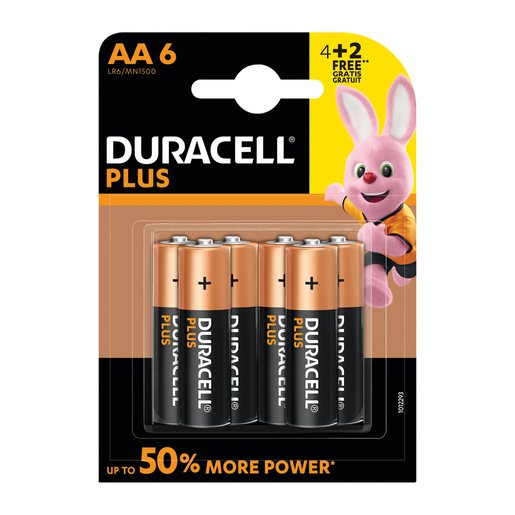 Duracell Mainline Plus AA 6 Pack | PnP