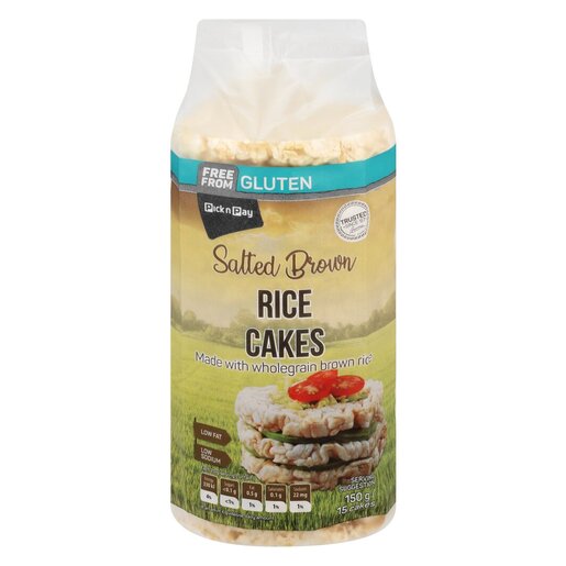 PnP Free From Brown Rice Cakes 150g | PnP