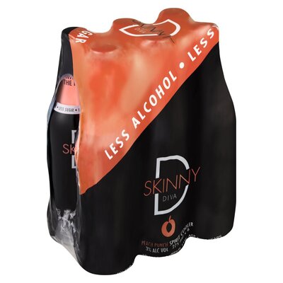 Skinny Diva Peach 6 x 275ml | PnP